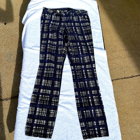 Tory Burch | Jeans | Tory Burch Conner Tab Front Skinny Denim | Poshmark